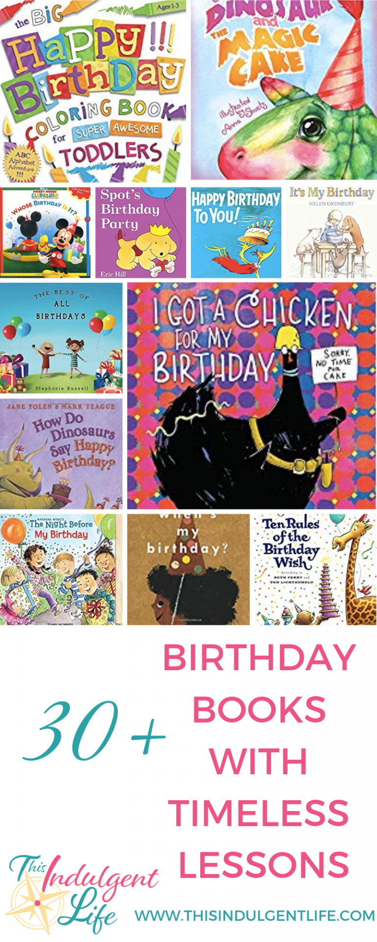 30+ Children’s Books About Birthdays - This Indulgent Life